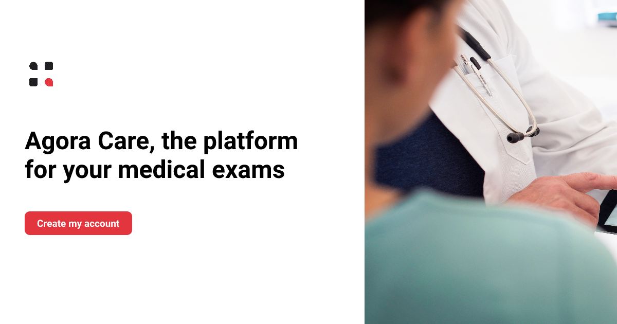 Agora Care, the platform for your medical exams | Agora Care SA